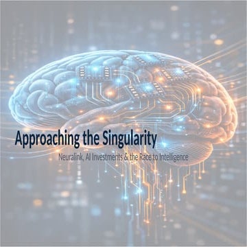 The Singularity Sprint (2026): Neuralink + the AI Arms Race — Ridwan ...