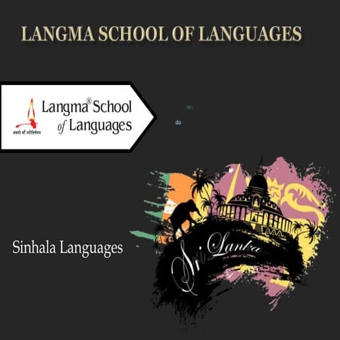 #1 Sinhala language institute| Learn Sinhala Language | Online Sinhala ...