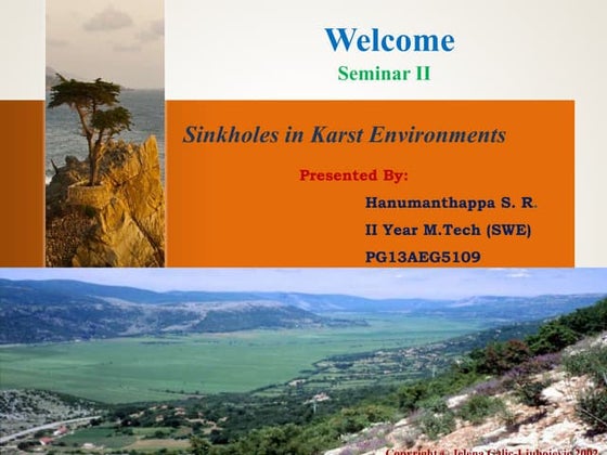 Karst topography | PPT