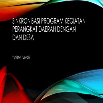 Sinkronisasi Program dan Kegiatan desa.pptx