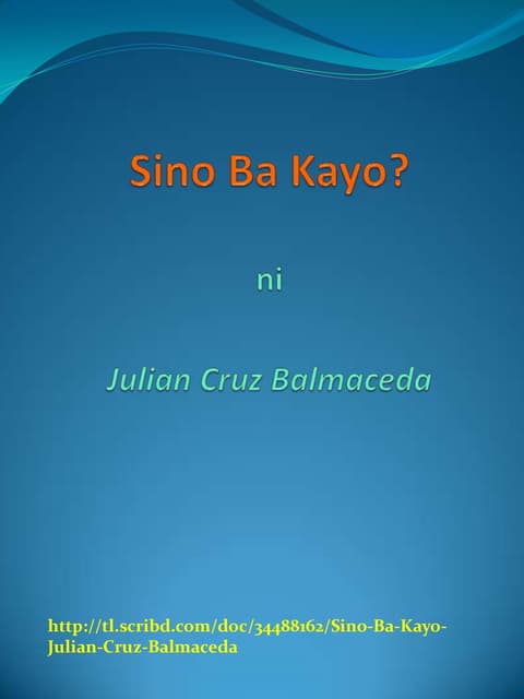 Tatlong Maria (nobela) | PPTX