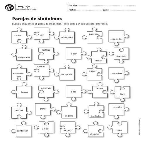 Rompecabezas De Búsqueda De Palabras Para Parejas Para Imprimir