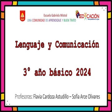 SINONIMOS Y ANTONIMOS para tercer año básico | PPTX