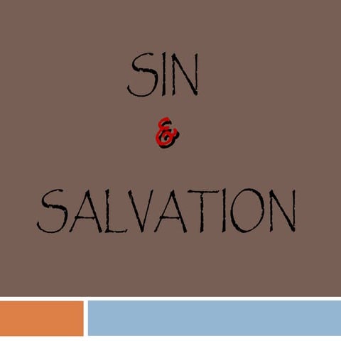 Sin and Salvation | PPT