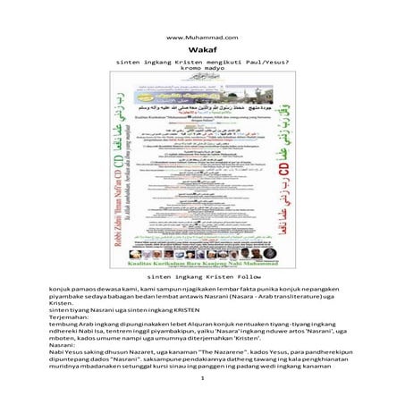 Sinten kang-kristen-mengikuti-kromo-madyo | PDF