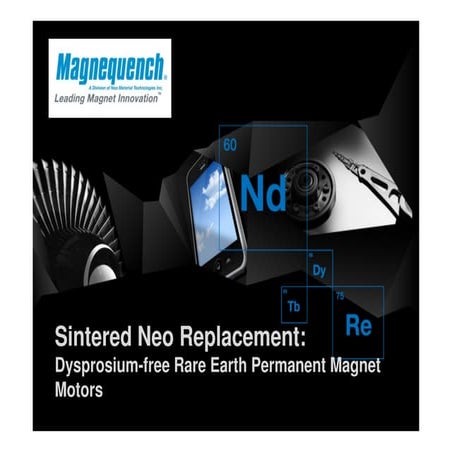 Designing with Dysprosium Free Permanent Magnets | PDF