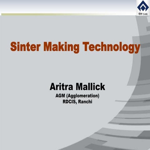 Sintering Technology | PPTX