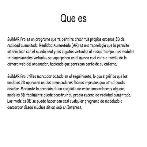 buildar | ODP | 3-D Graphics | Computer Software and Applications