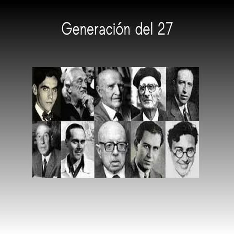 La generacion del 27 | PPTX