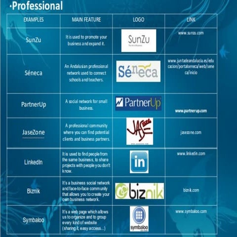 Examples of professional | PPT