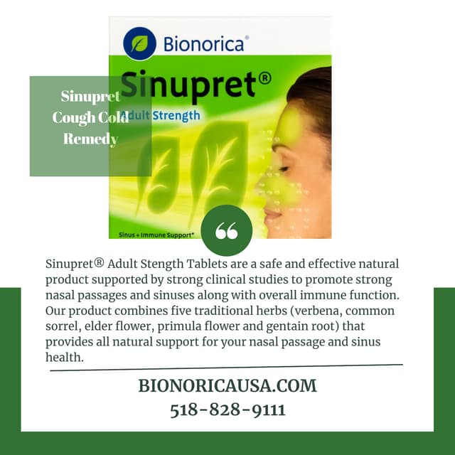 Sinupret Cough Cold Remedy | PDF | Ear, Nose and Throat Conditions ...