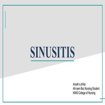 Sinusitis.pptx