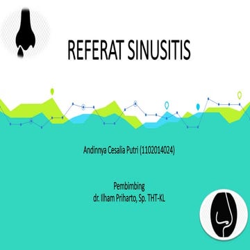 sinusitisSinusitis - Gejala, Penyebab, dan Pengobatan - Alodokter | PPTX