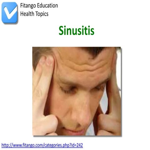 Sinusitis | PPTX