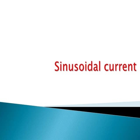 sinusoidal current.ppt
