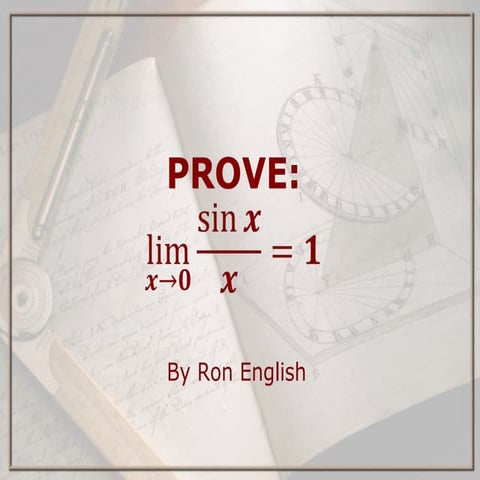 Sin x over_x | PPT