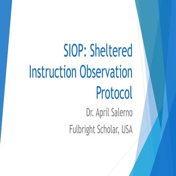 Siop presentation | PPTX