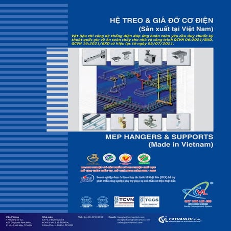 MEP Hangers and Supports - Unistrut Channel | PDF