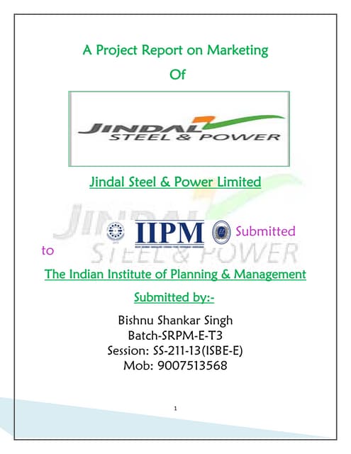 JSPL Project | PDF