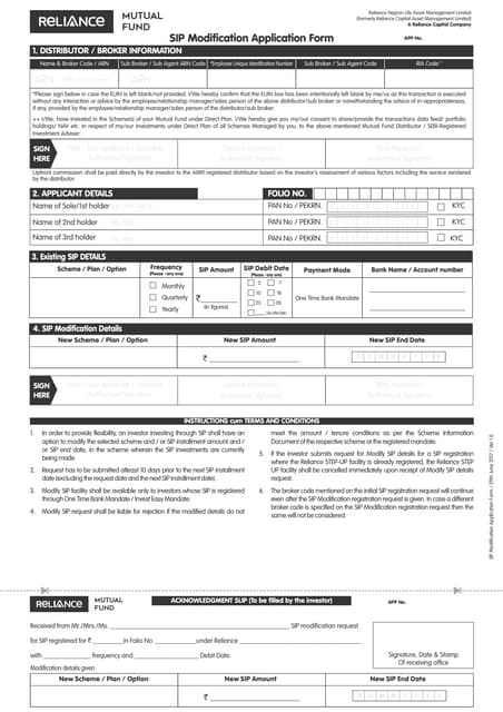UTI-Systematic Transfer Investment Plan (STP) New Editable Application ...