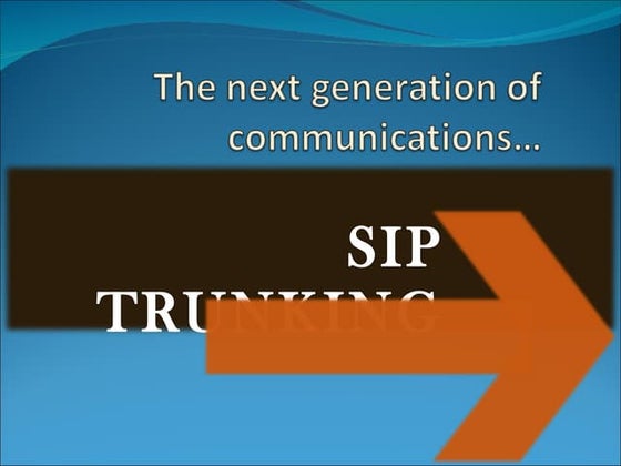 SIP vs PRI | PDF