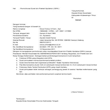 surat surat Sipa | DOCX