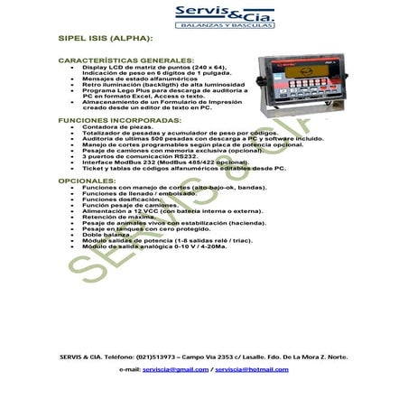 Sipel Isis | PDF