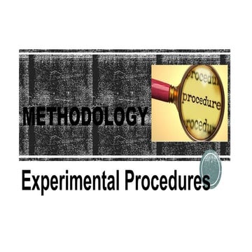 science investigatory project experimental procedures | PPTX