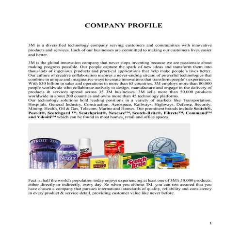 3M india ltd | PDF