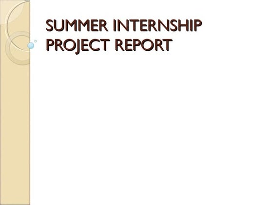 MBA Project Step by Step Guide | PDF