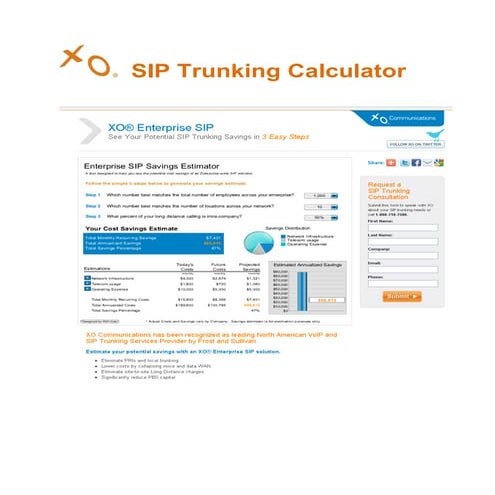 Sip Trunking Calculator | PDF