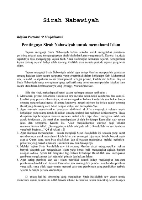 Paparan sejarah islam | PDF