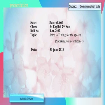 Daniyal asif presentation | PPT