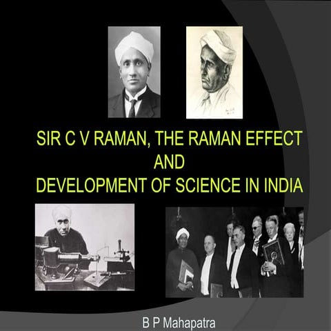 Sir c v raman final | PPTX