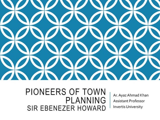 Patrick geddes theory | PPT