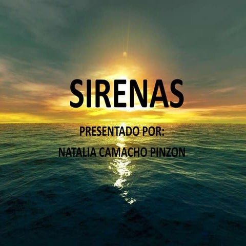 1.presentacion de la sirenas en el mundo. | PPTX