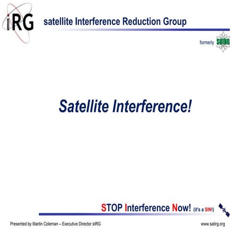 sIRG General PPT | PPT