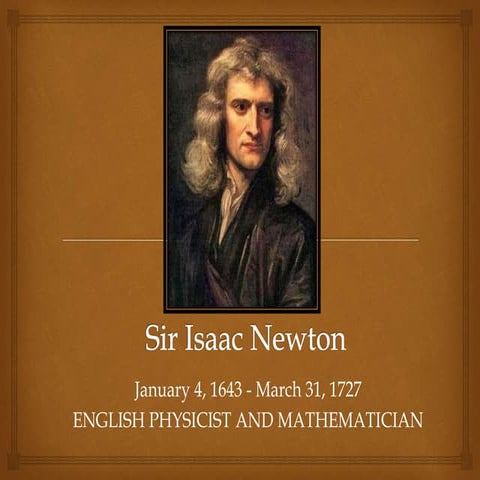 Newton presentation | KEY