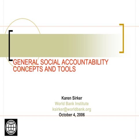 social accountability | PPT