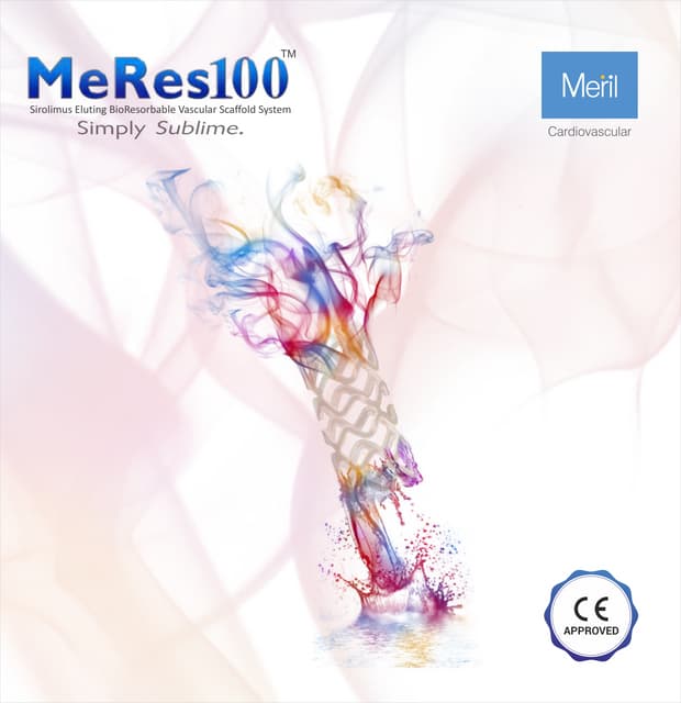 BIOMIME MORPH: Sirolimus Eluting Coronary Stent System by Meril Life