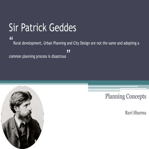 Urban planning concept,principles and elementes | PDF
