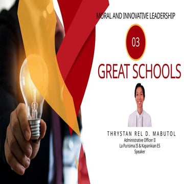 Ukit Marangal - Great Schools Presentation | PPTX