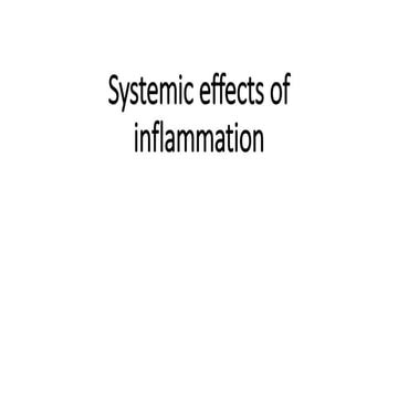 4. SYSTEMIC EFFECTS OF INFLAMMATION pathology.ppt