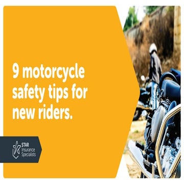 9 motorcycle safety tips for new riders | PPT