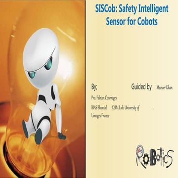 Siscob Safety Intelligent Sensor For Cobot Pptx