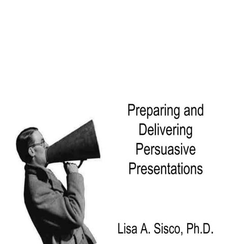 Giving Persuasive Presentations | PPT