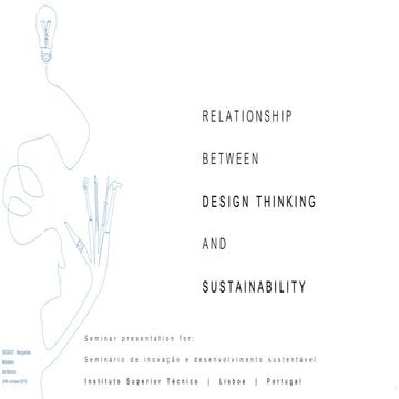 Design Thinking Contributions For Sustainabilityoctober2015 Ppsx