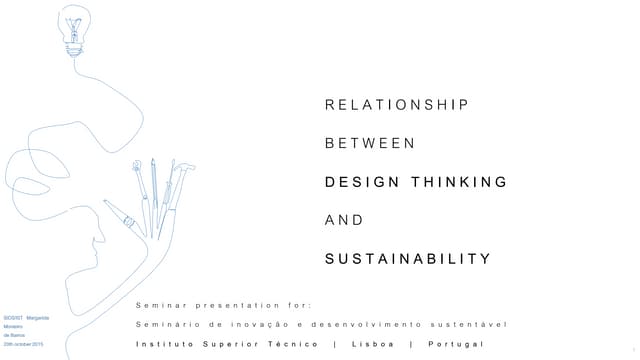 Design Thinking Contributions For Sustainabilityoctober2015 Ppsx