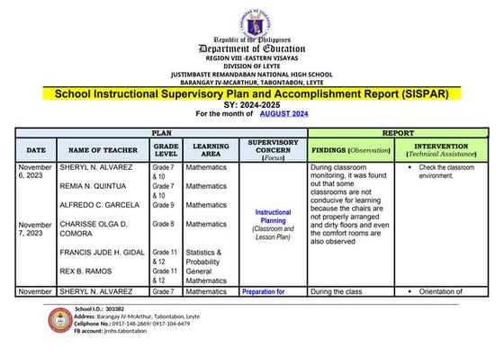 sample grade slip for the deped high school | PPT