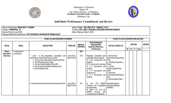Sample Annual Implementation Plan | DOCX